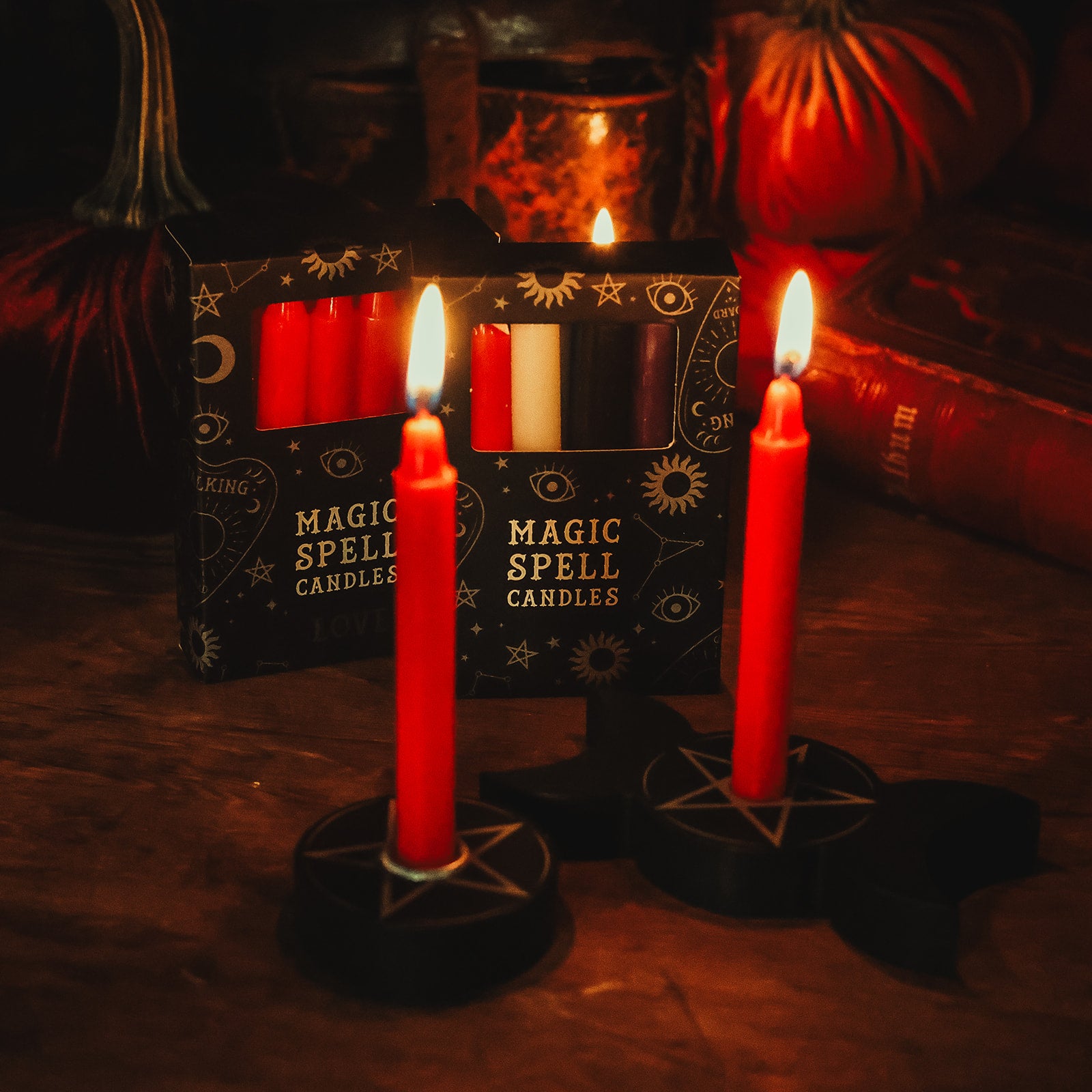 Spell Candle Holder – Black Moon Botanica Edinburgh UK